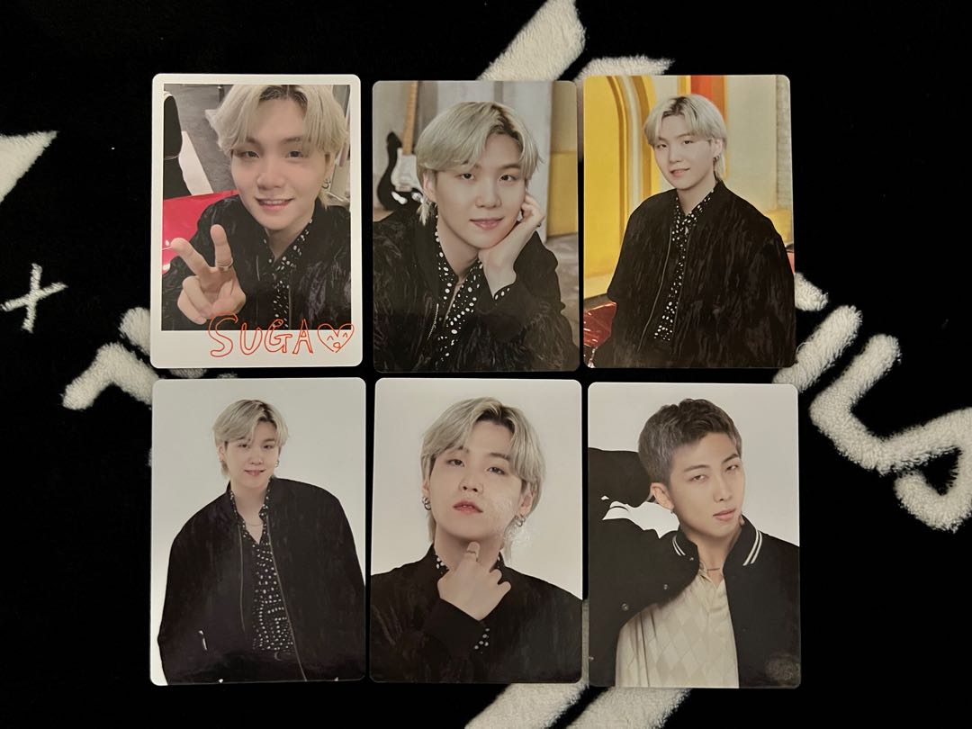 BTS PTD MINI PHOTOCARD SUGA SET & RM 5/8, Hobbies & Toys, Memorabilia ...