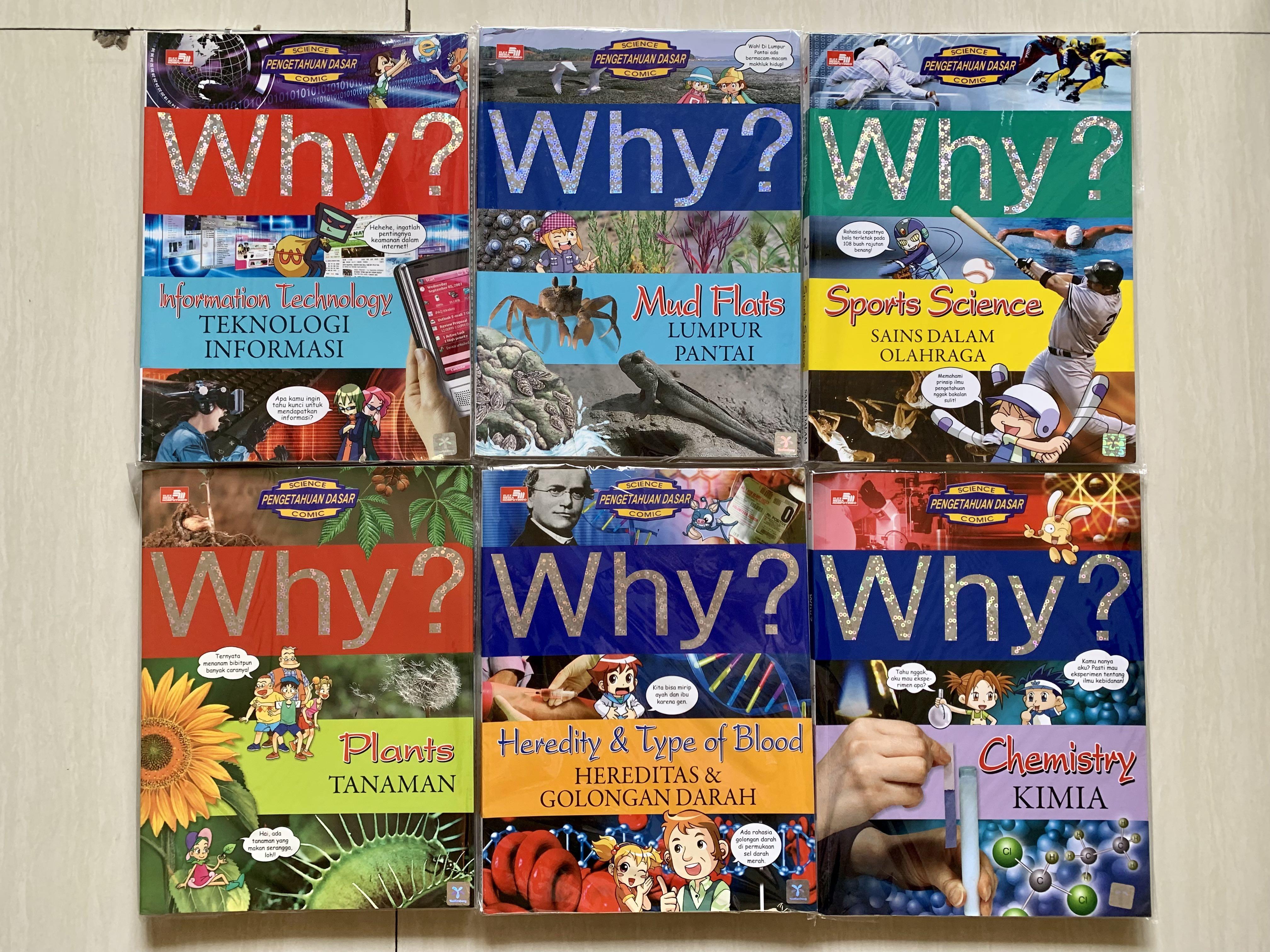 Buku Series Why, Buku & Alat Tulis, Buku Anak-Anak di Carousell