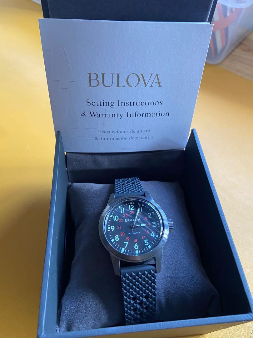 Bulova Hack Automatic, Luxury, Watches on Carousell