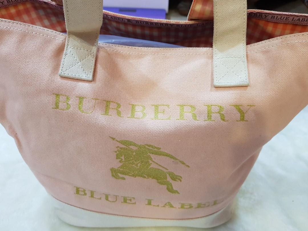 Burberry blue label tote bag, Women's Fashion, Bags & Wallets, Tote ...