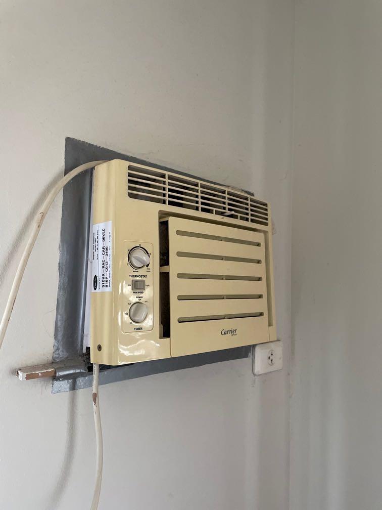Carrier Optima 1HP Non-inverter Window Type Air Conditioner, TV & Home ...