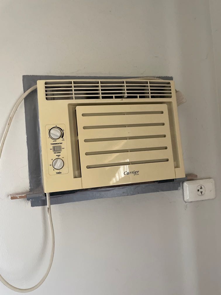 Carrier Optima 1HP Non-inverter Window Type Air Conditioner, TV & Home ...