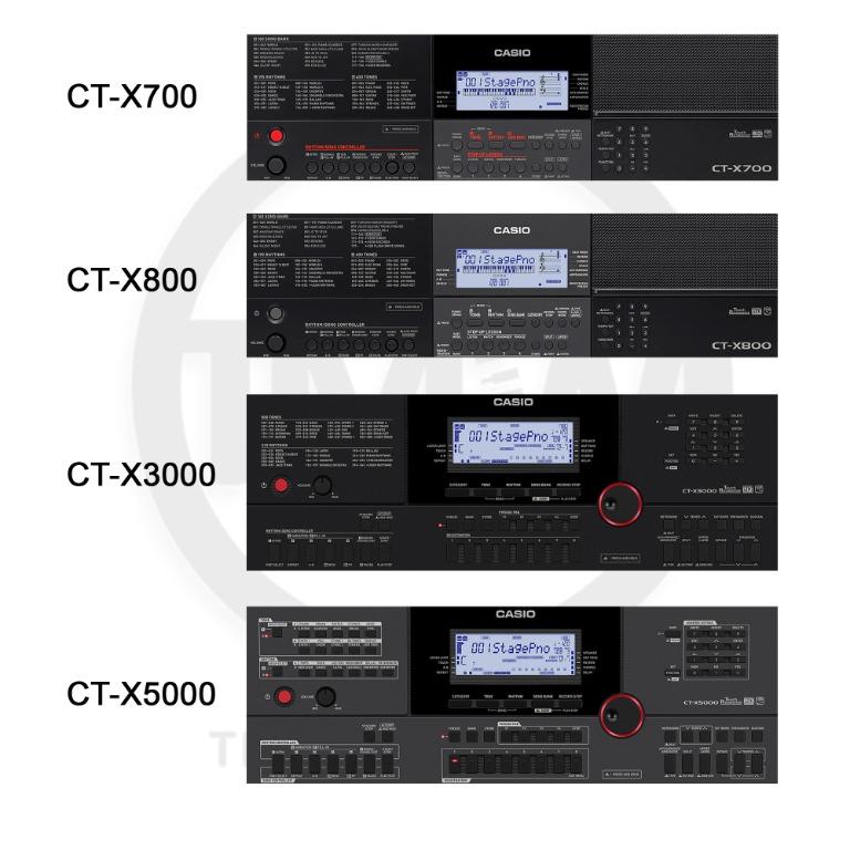 Casio Electronic Keyboard CT-X800 61 keys Touch Response Portable ...
