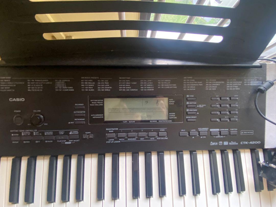 Casio Keyboard - CTK 4200 (FULL SET) , Hobbies & Toys, Music & Media ...