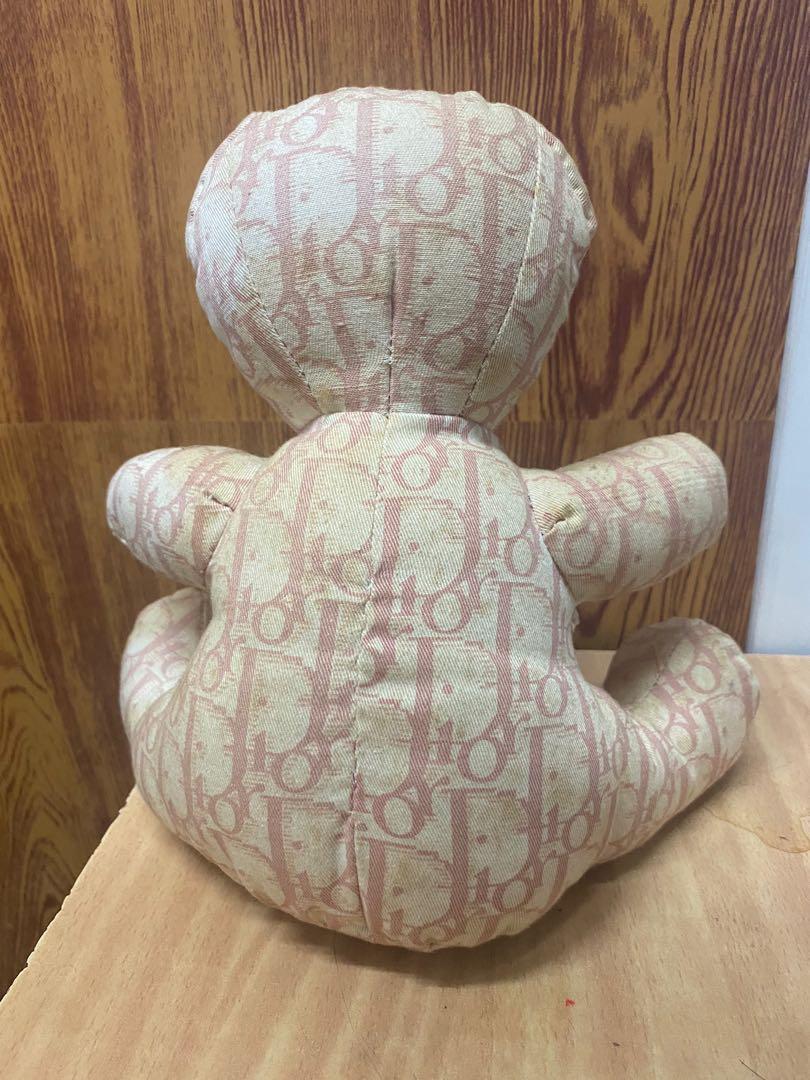 Christian dior bear plush (AUTHENTICITY NOT GUARANTEE), Hobbies & Toys ...