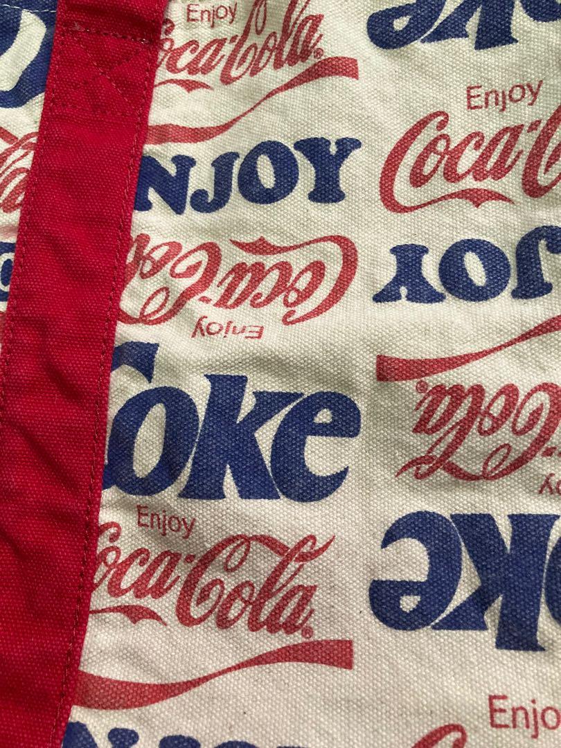 Large Coca Cola coke Tote bag/ shoulder bag, Women's Fashion, Bags ...