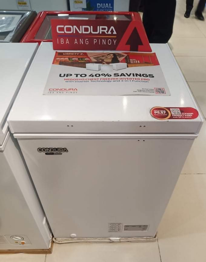 Condura chest freezer, TV & Home Appliances, Kitchen Appliances ...