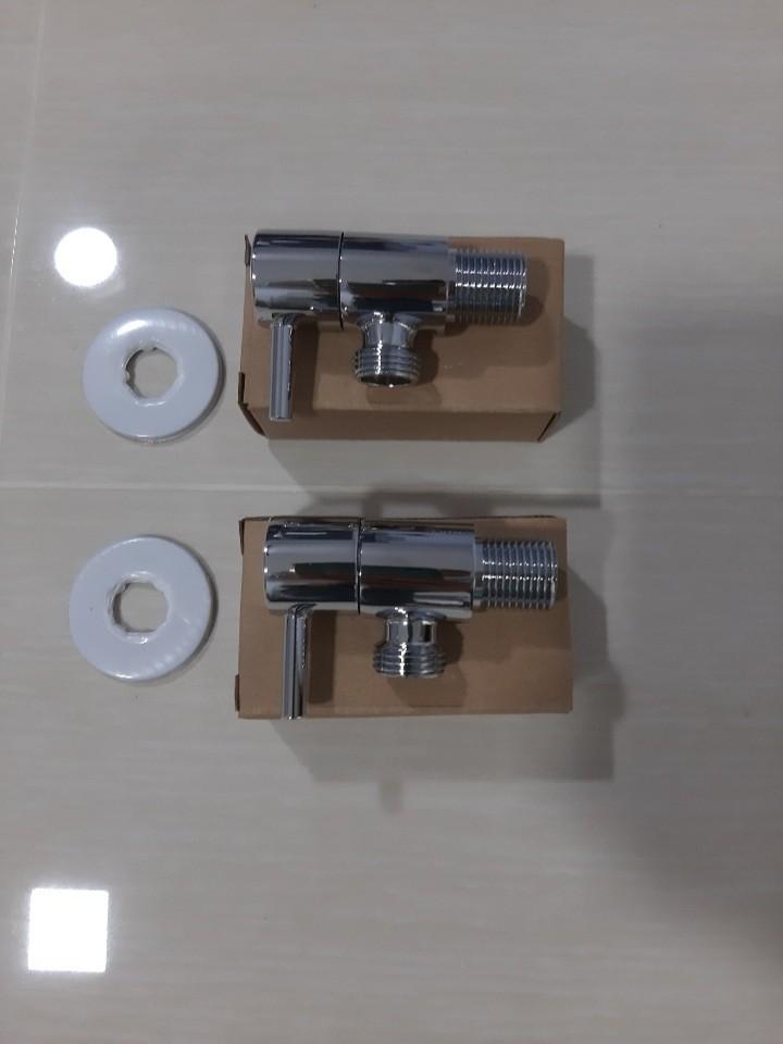 Crown AV-R603 Round Angle Valve -1/2 inch, Furniture & Home Living ...