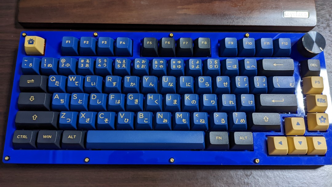 Custom 75% keyboard with knob, Computers & Tech, Parts & Accessories ...