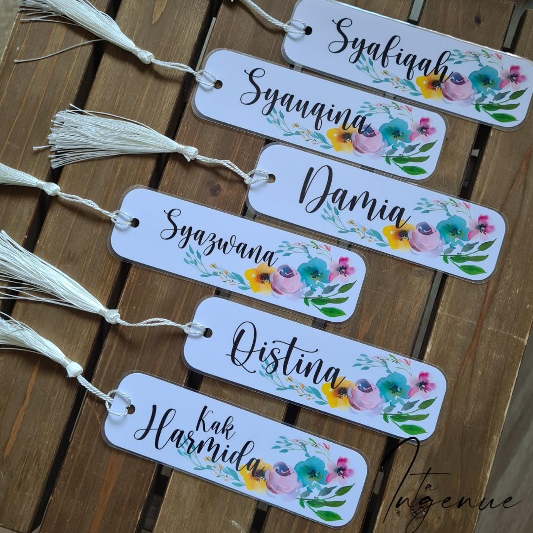 Minimalist Floral Bookmarks, Hobbies & Toys, Stationery & Craft ...