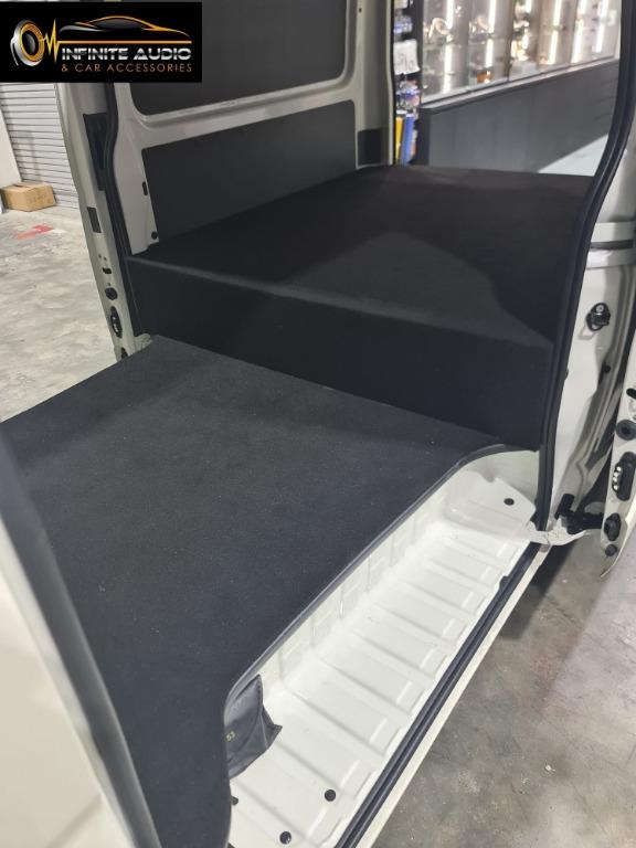 Customize Floorboard with Storage (Toyota Hiace), Car Accessories ...