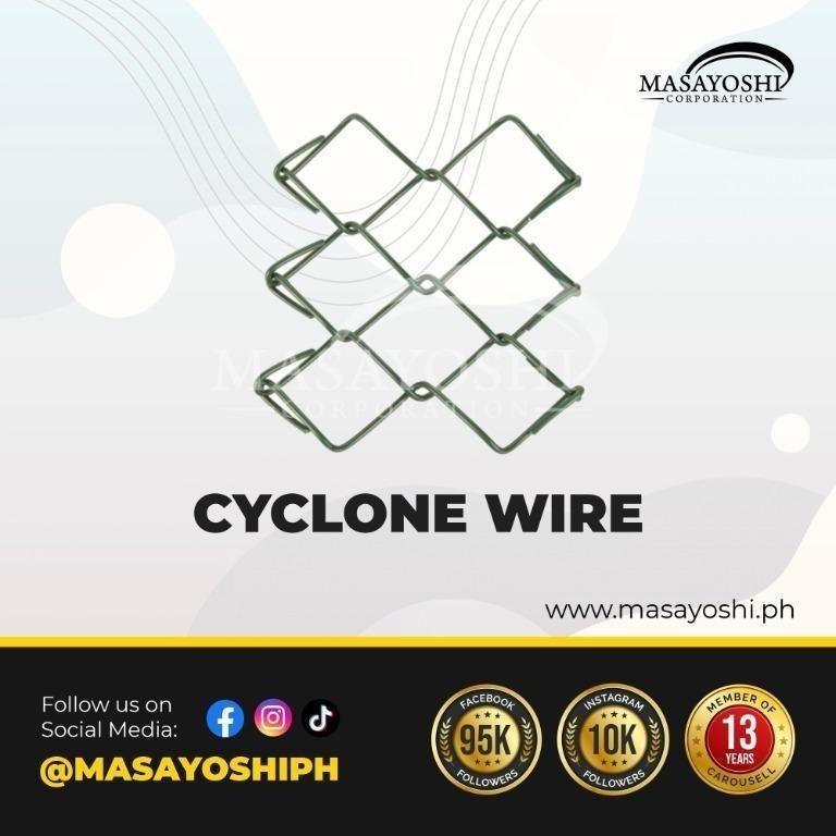 Cyclone Wire 2 x 2 x 3.4mm 4ft | Hurricane Fence | Wire Mesh Fence ...