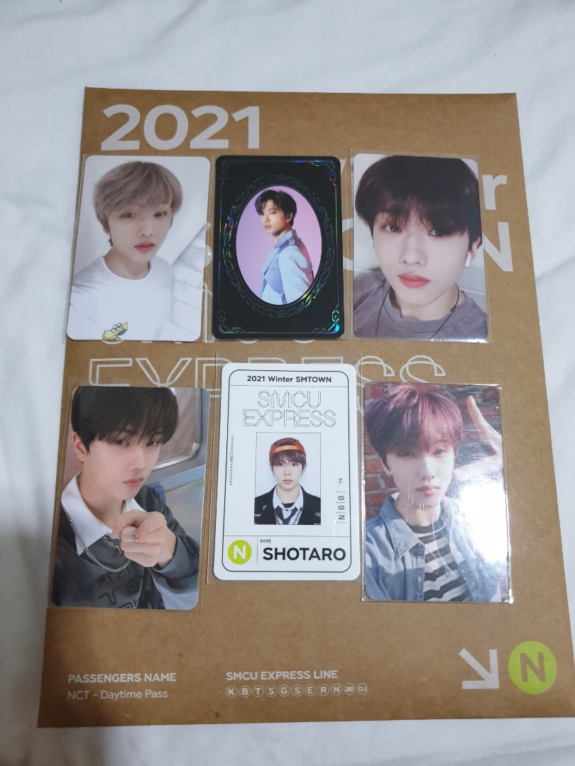 Daytime pass album complete inclusion jisung pc shotaro id pass with ...