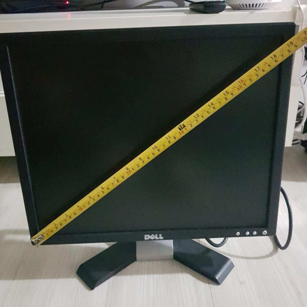 Dell E197FPf 19-Inch LCD Monitor with Dell Black Y-base Stand Height 17 ...