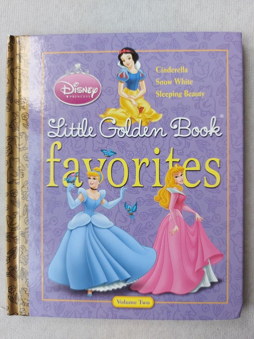 Disney Princess Little Golden Book: Cinderella, Snow White, Sleeping ...