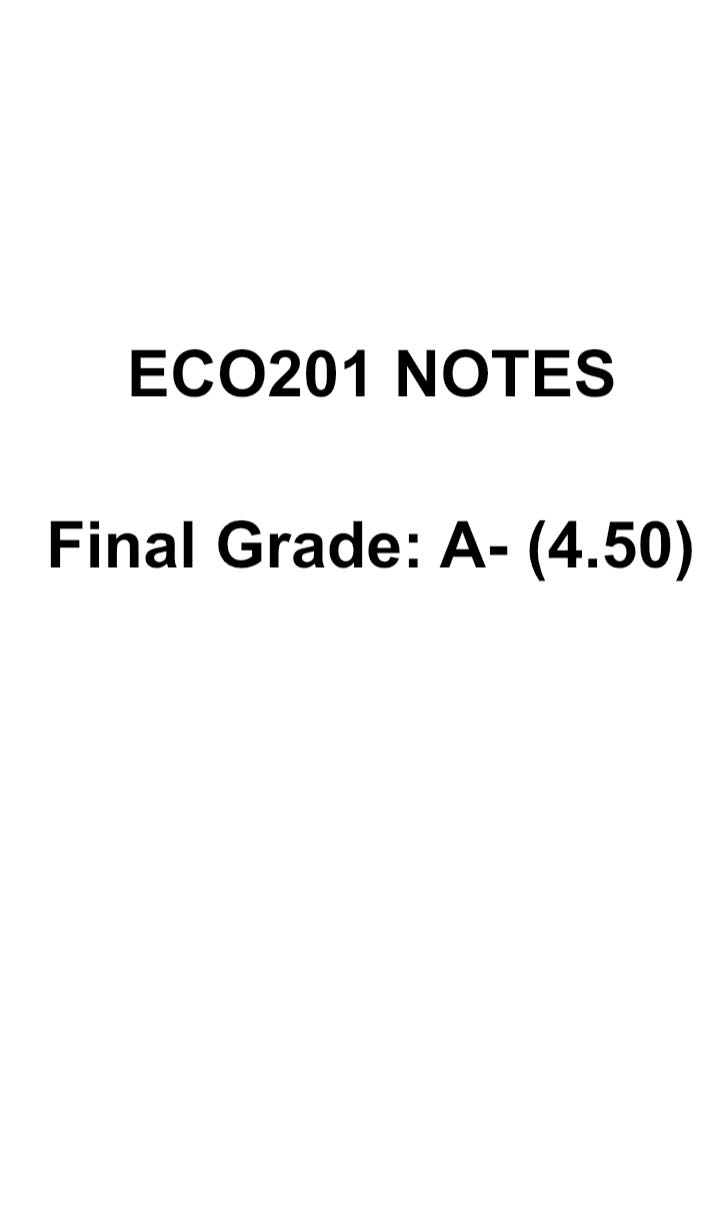ECO201/ECO202 Managerial Economics Notes (SUSS), Hobbies & Toys, Books ...
