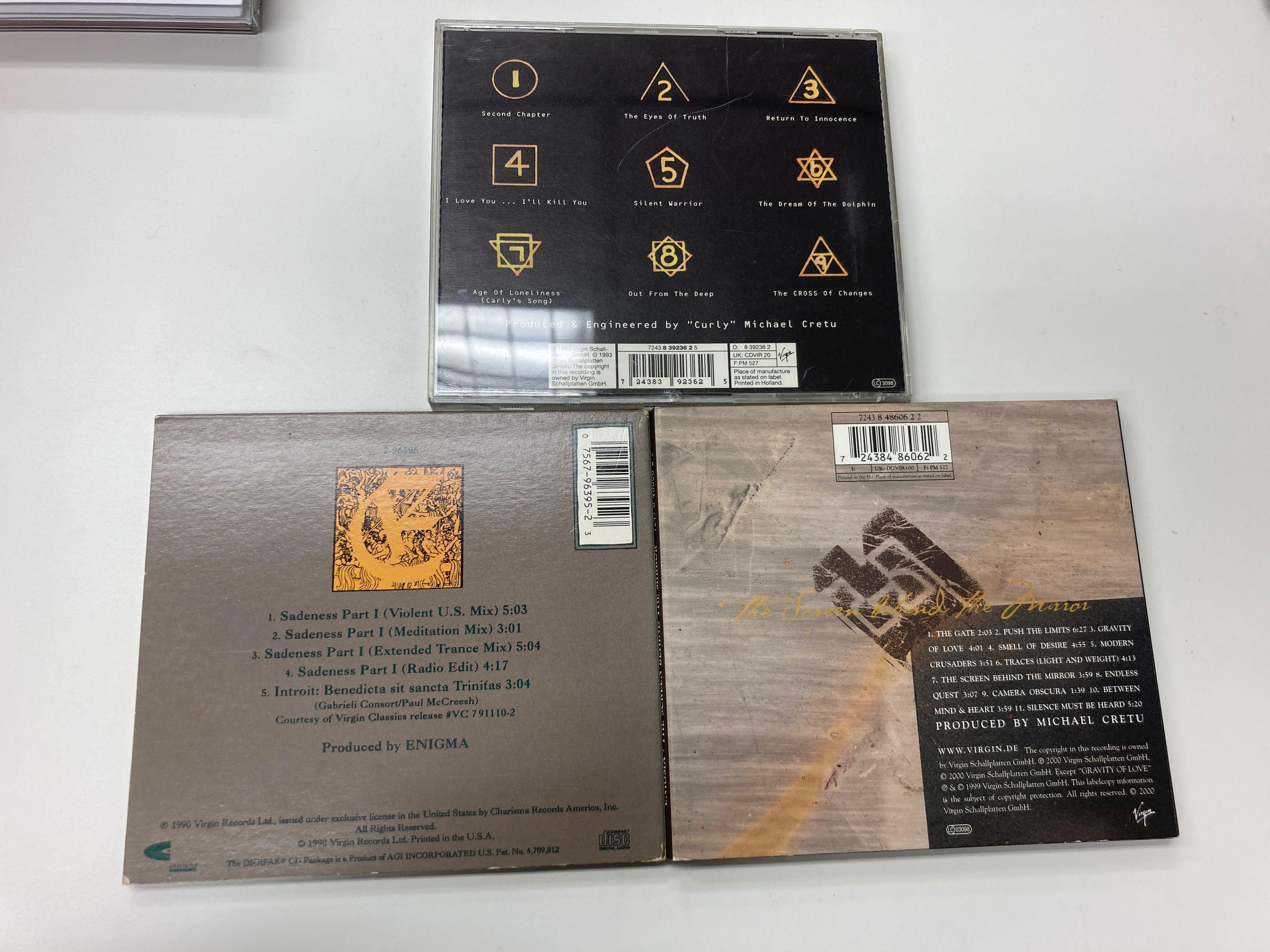 Enigma - 2 The Cross of Changes, Sadness Part I (Various Mixes) & The ...