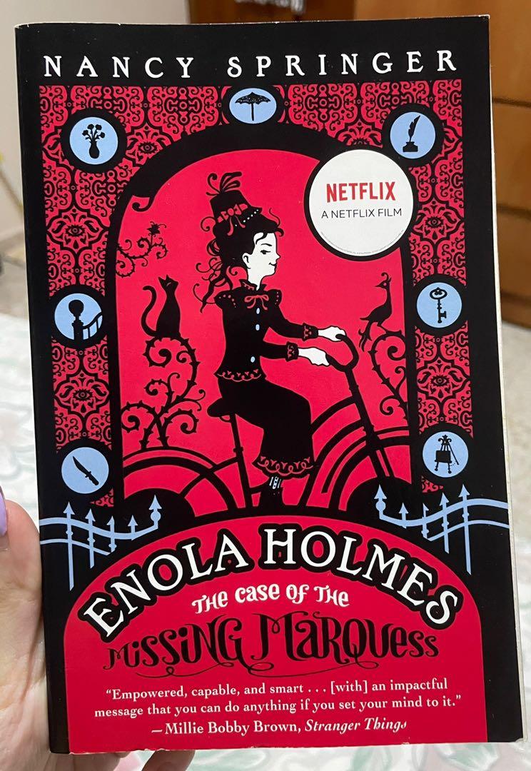 Enola Holmes - The Case of The Missing Marquess Novel, Hobbies & Toys ...