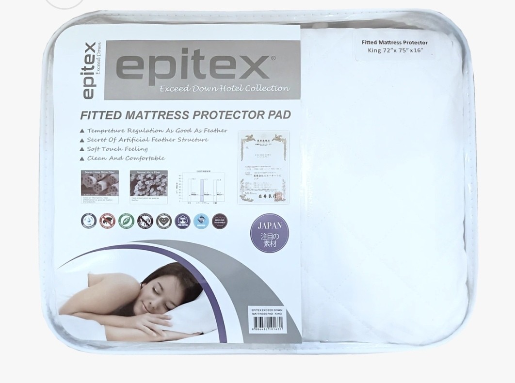 Epidex super single protector, Furniture & Home Living, Bedding ...