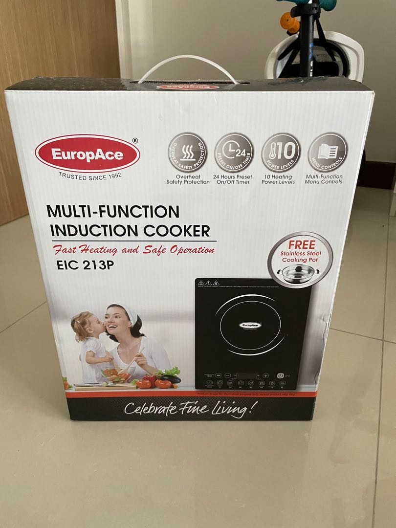 EuropAce multi-function induction cooker, TV & Home Appliances, Kitchen ...