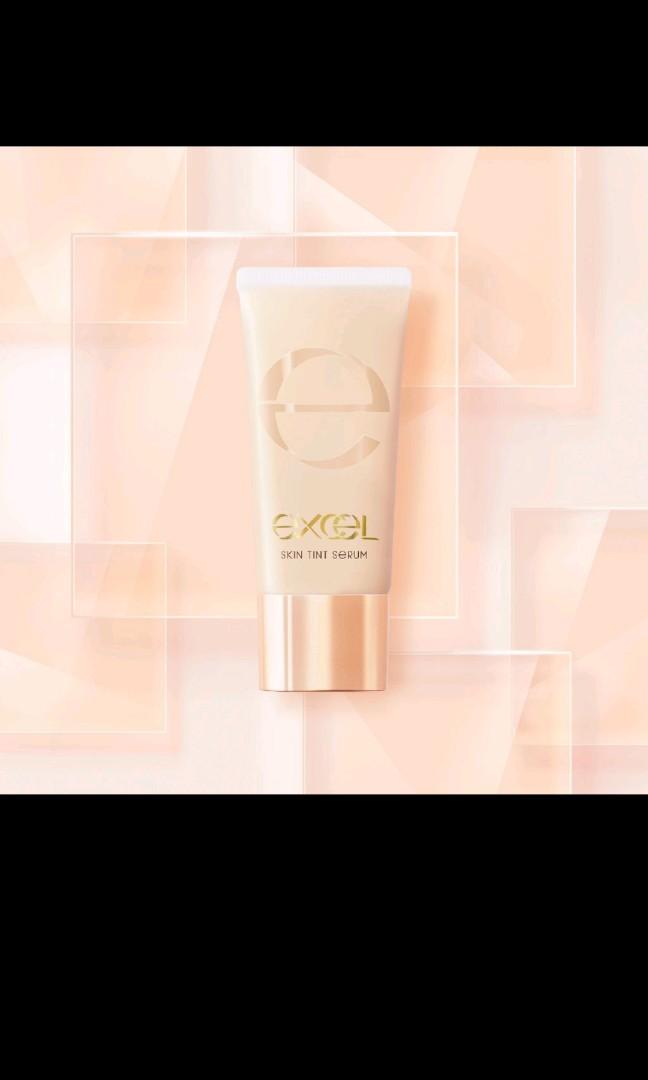 Excel Skin Tint Serum ST02 Natural Ochre 20, Beauty & Personal Care, Face, Makeup on Carousell