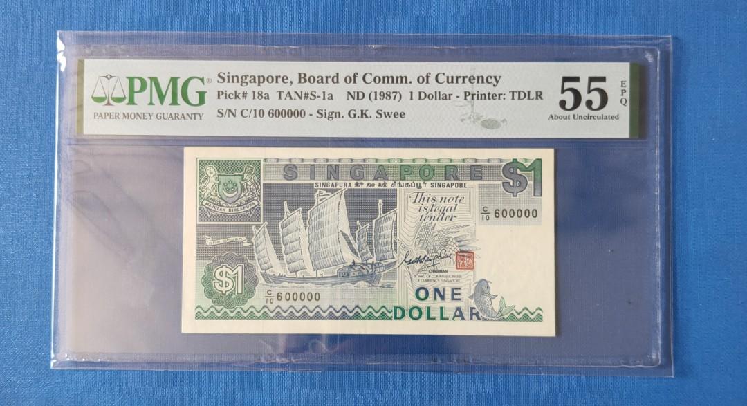 Fancy Number Banknote 600000 PMG 55 EPQ, Hobbies & Toys, Memorabilia ...