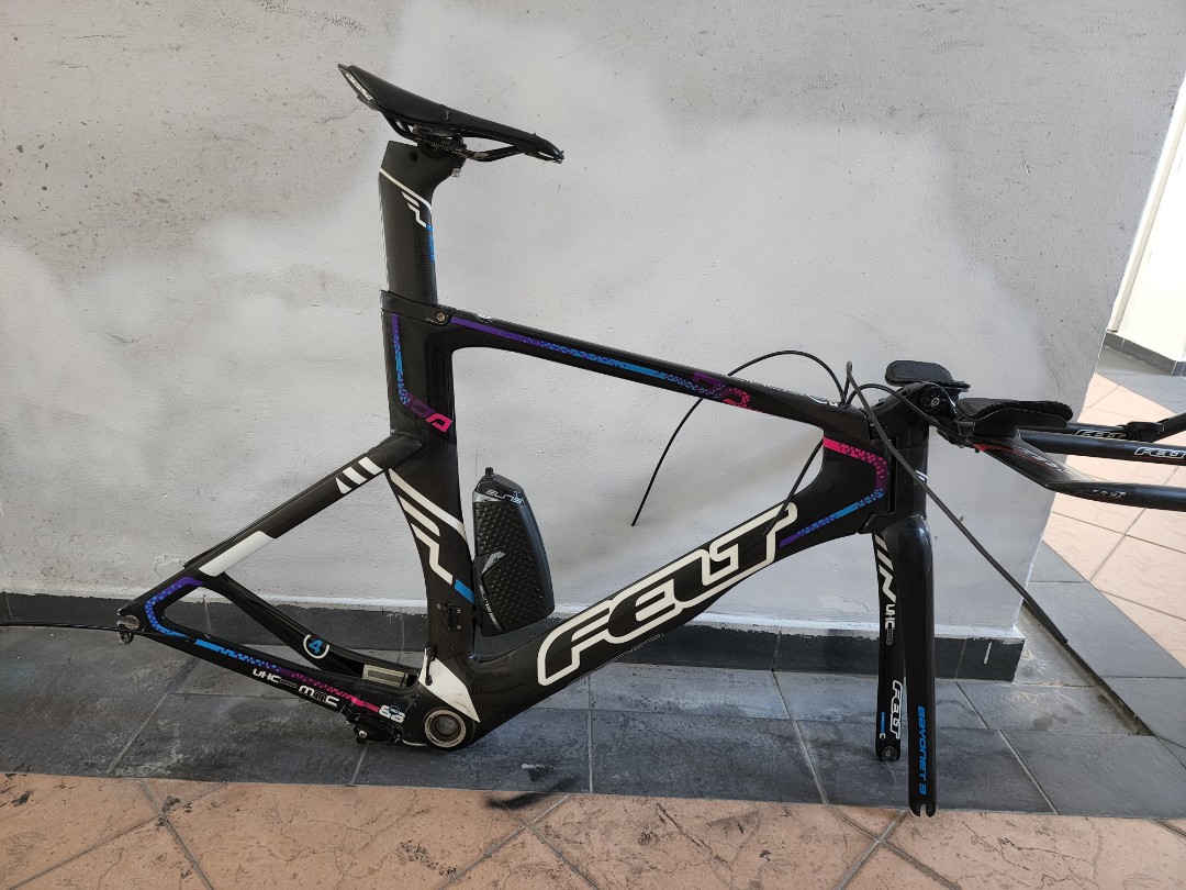 Felt DA4 Neon colourway frameset, Sports Equipment, Bicycles & Parts, Parts & Accessories on ...