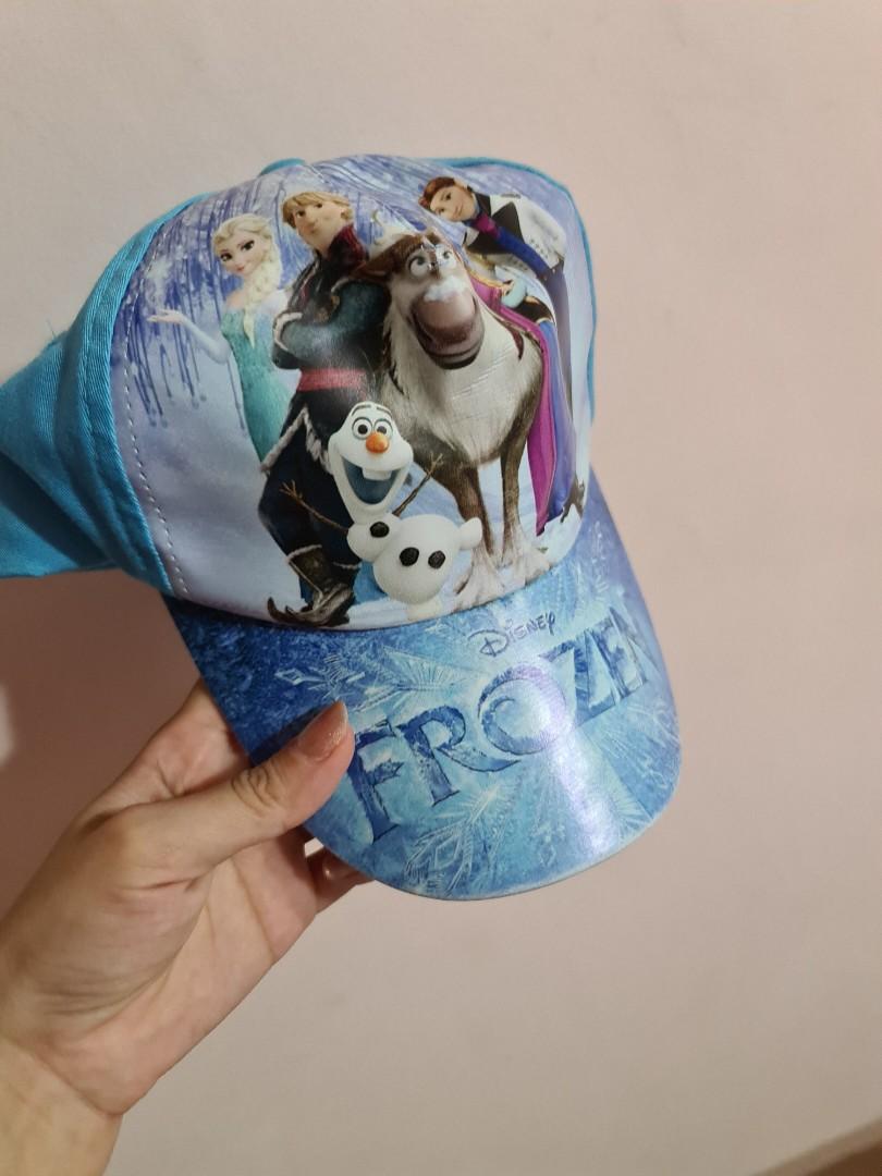 Frozen Cap Anna Elsa Cap, Babies & Kids, Babies & Kids Fashion on Carousell