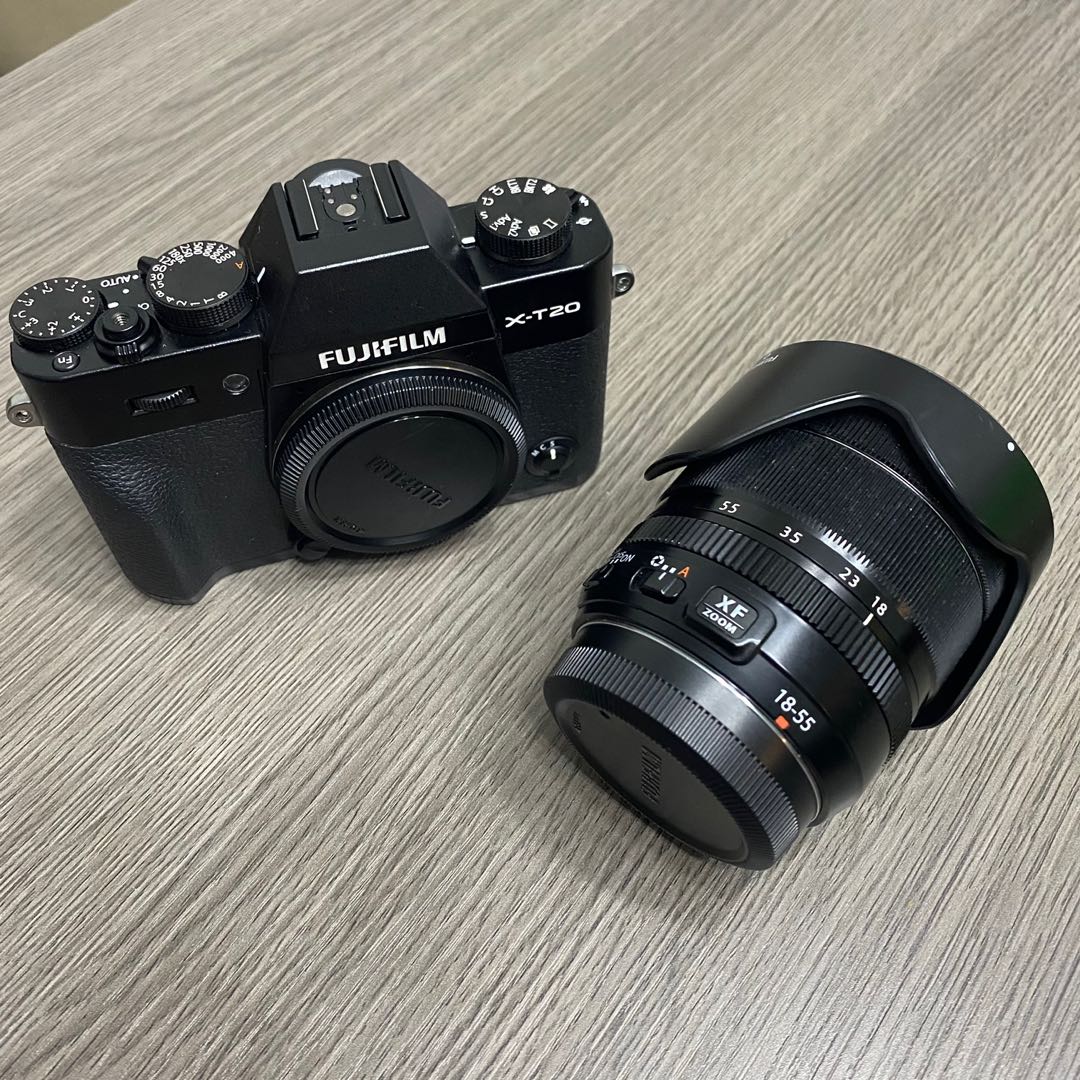 Fujifilm X-T20 with 18-55mm Kit Set, 攝影器材, 鏡頭及裝備 - Carousell