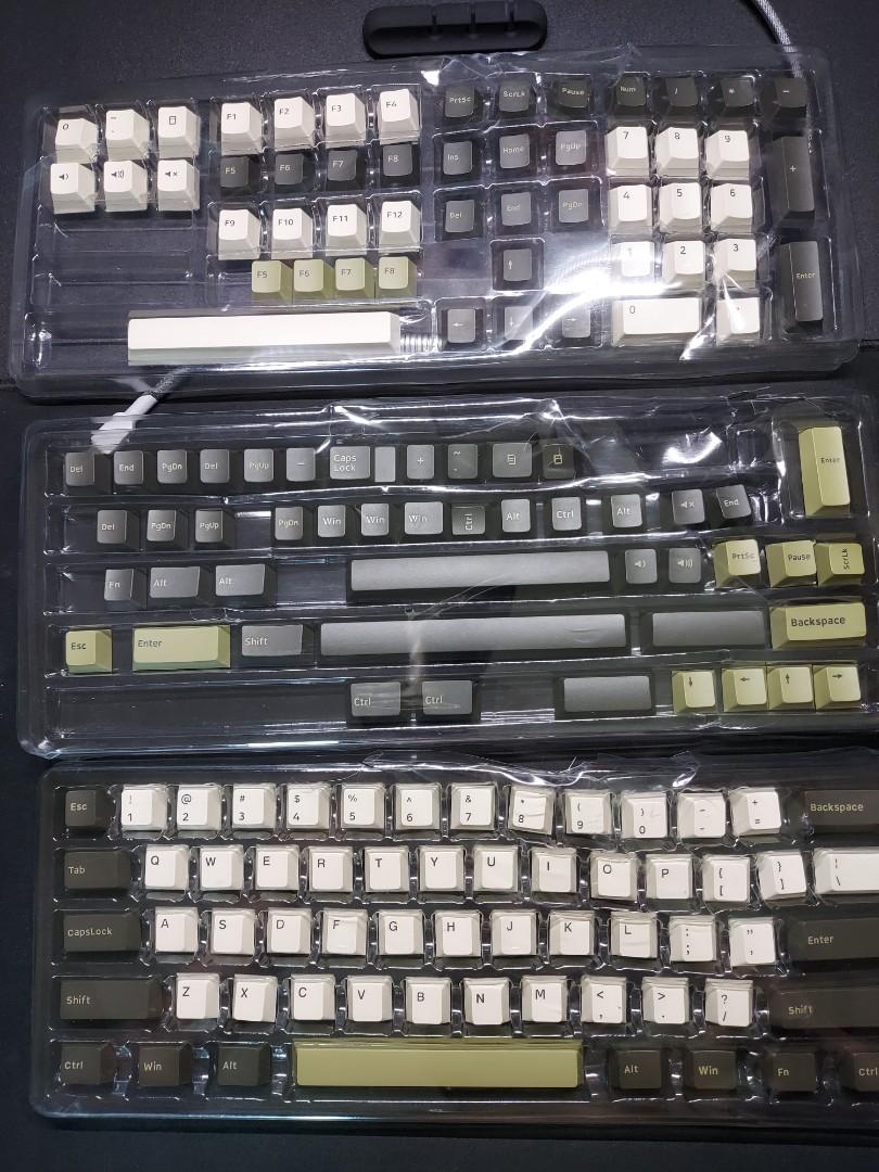 GMK Olive PBT Doubleshot Keycap Clone Inspired, Computers & Tech, Parts ...