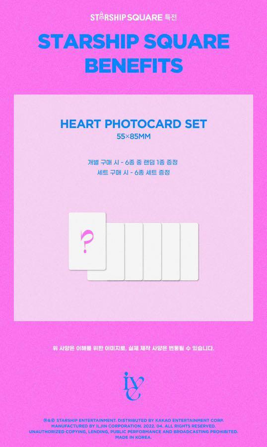 [GO/PO] IVE LOVE DIVE JEWEL CASE VER - SSQ POB, Hobbies & Toys ...