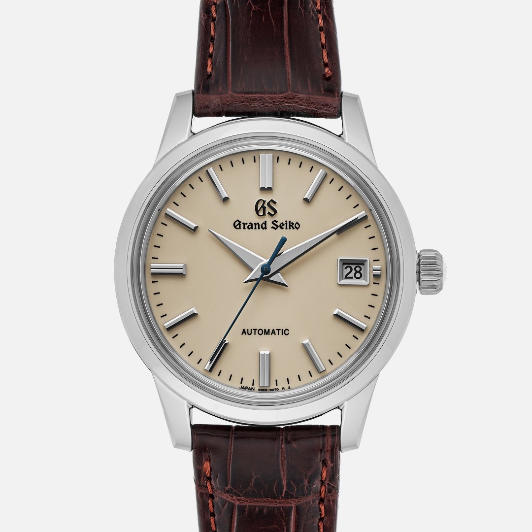 Grand Seiko Cream Dial Men's Automatic Dress Watch SBGR261, Luxury ...