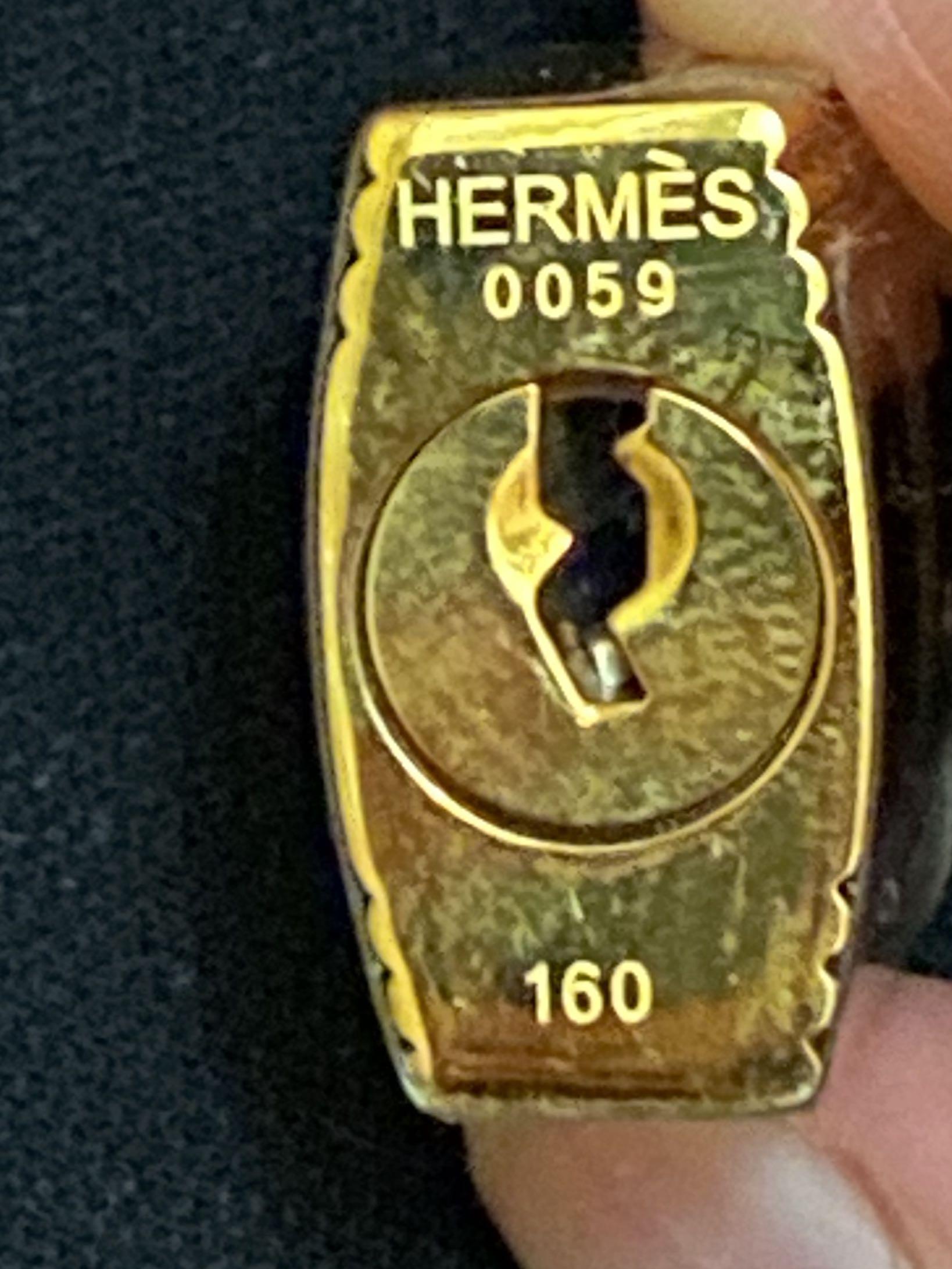 Hermes Birkin Bag Lock Authentic, Fesyen Wanita, Aksesoris di Carousell