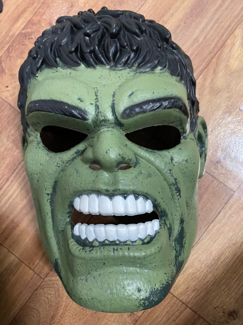 Hulk costume mask on Carousell