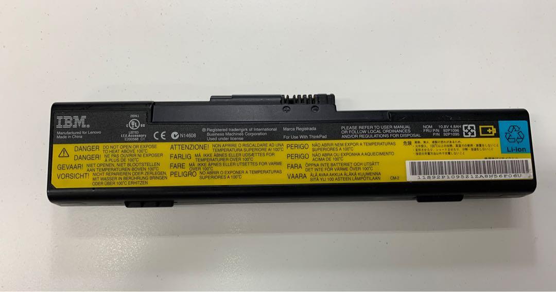 IBM ThinkPad X32/X31/X30 original battery, Computers & Tech, Parts ...