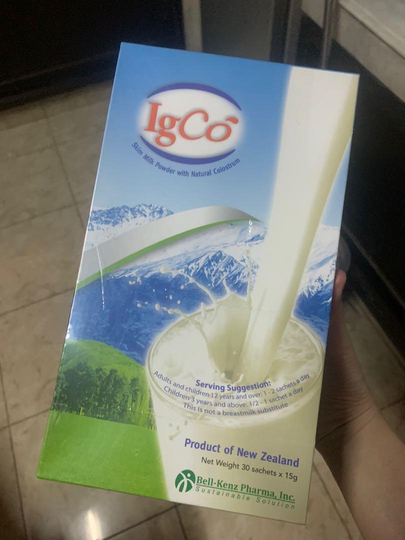 Igco colostrum, Health & Nutrition, Health Supplements, Health Food ...