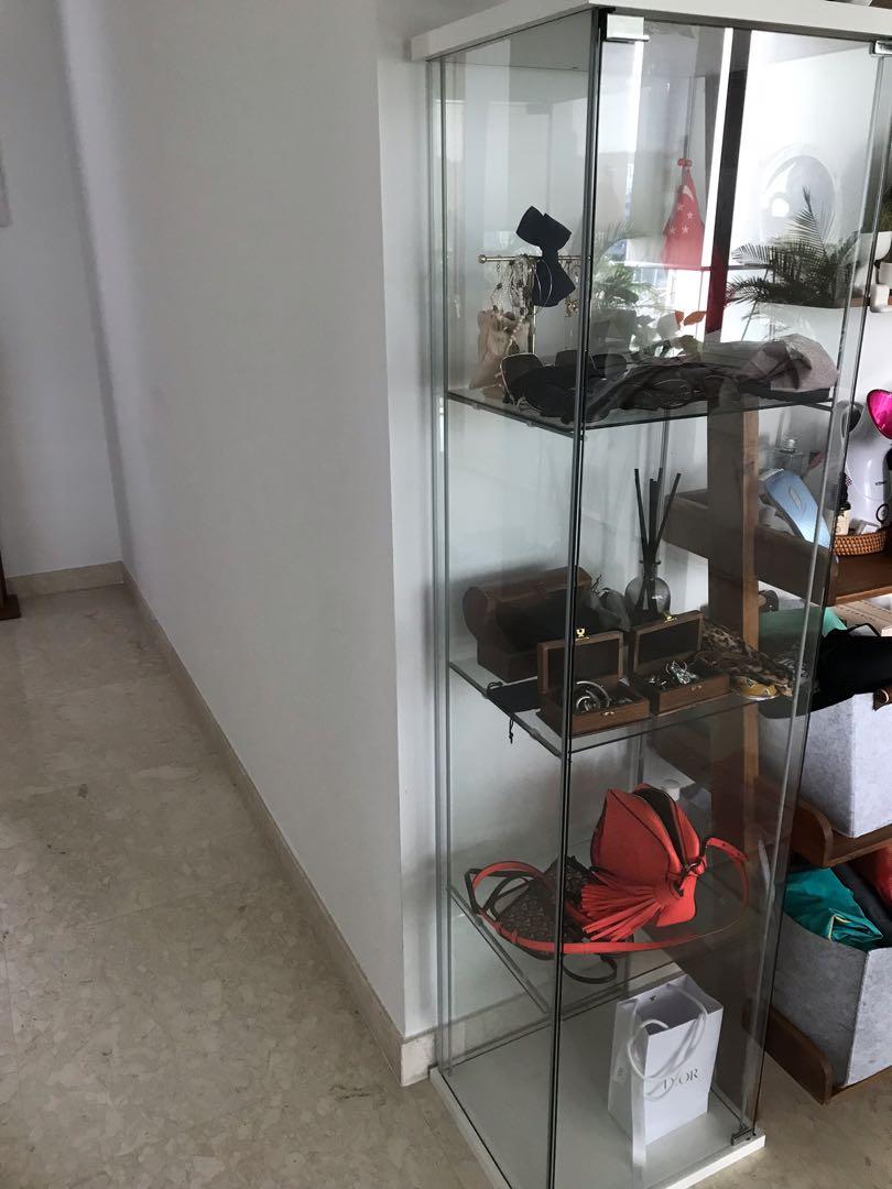 Ikea Glass Display Cabinet Furniture And Home Living Furniture Shelves Cabinets And Racks On