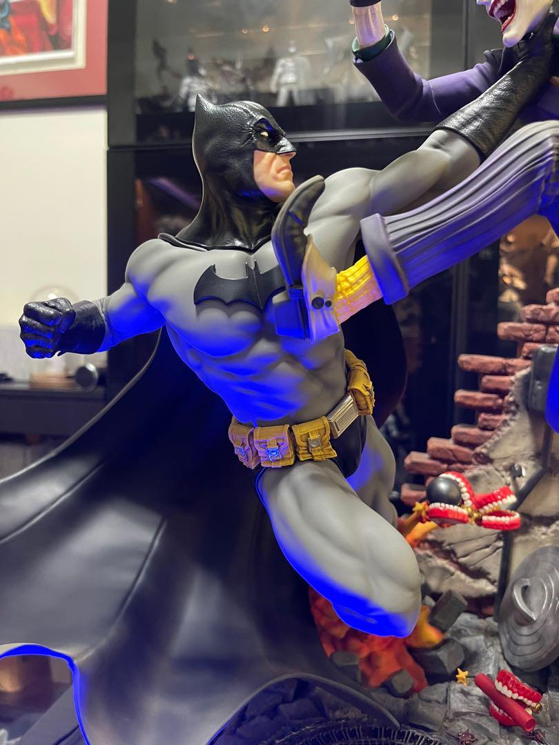 Iron Studios Batman vs Joker Diorama 1/6 Scale, Hobbies & Toys, Toys ...