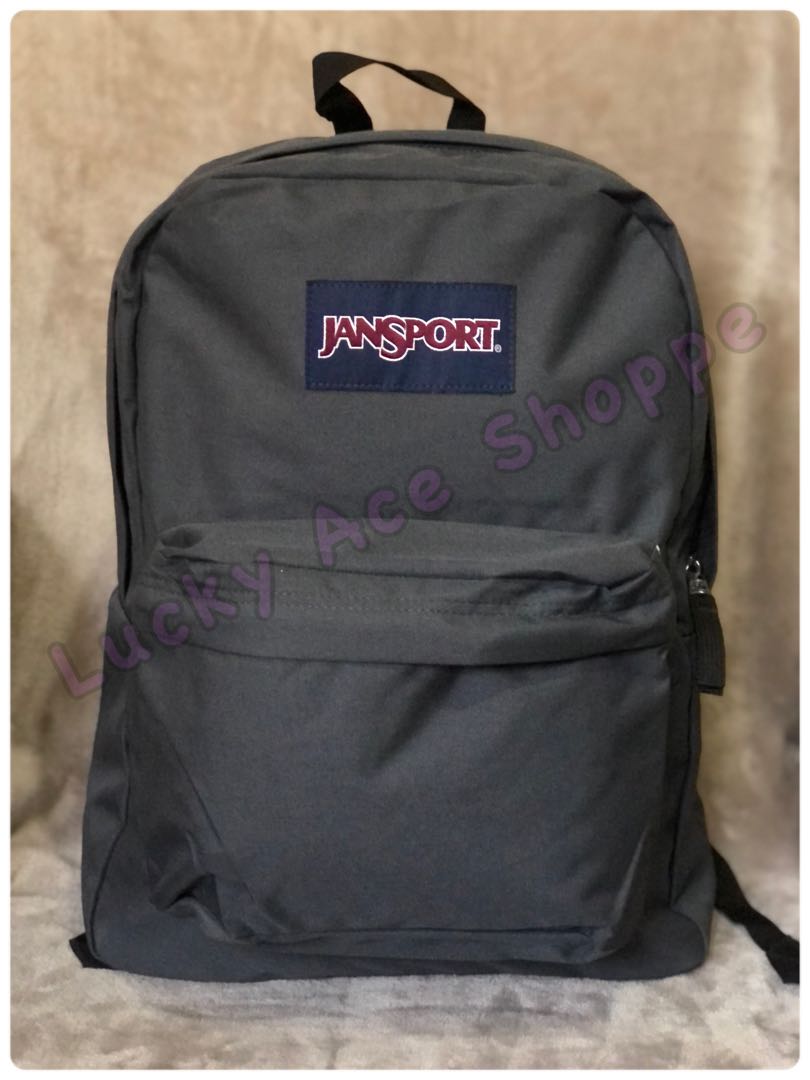 Jansport Superbreak Forge Grey, Men's Fashion, Bags, Backpacks on Carousell