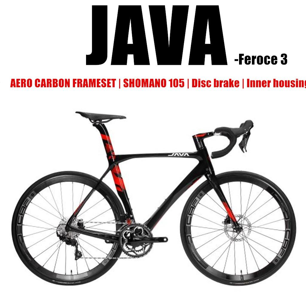 JAVA road bike - Feroce 2022 - carbon frameset | carbon integrated ...