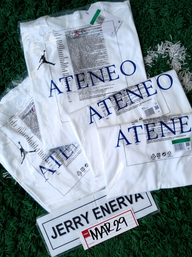 Jordan Ateneo Tee XL XXL, Men's Fashion, Tops & Sets, Tshirts & Polo ...