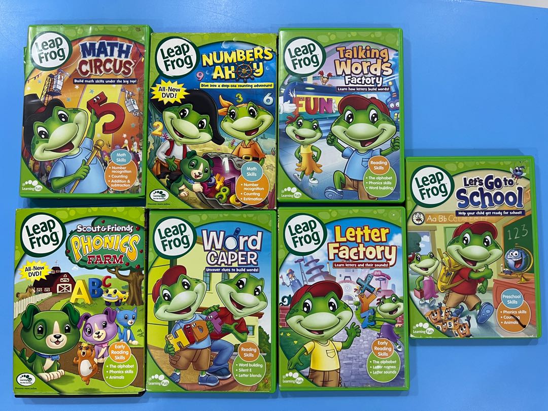 Leap Frog Learning DVD, Hobbies & Toys, Books & Magazines, Children's ...
