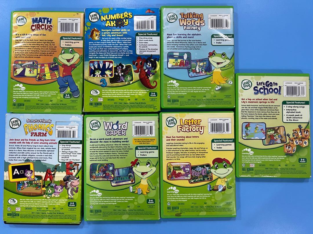 Leap Frog Learning DVD, Hobbies & Toys, Books & Magazines, Children's ...