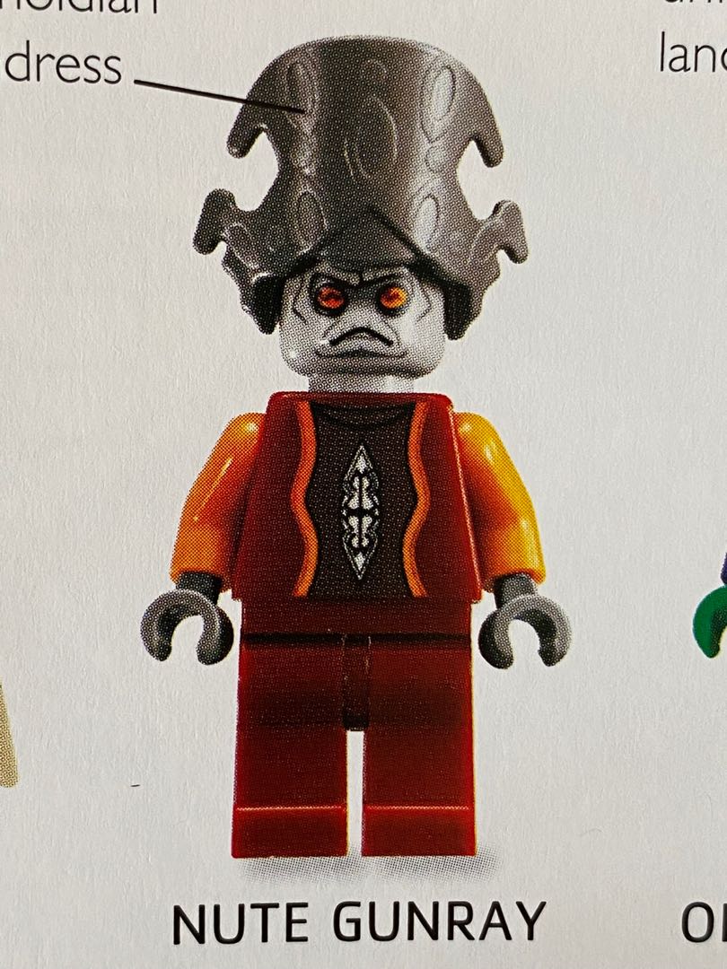 Lego Star Wars Nute Gunray 8036, 興趣及遊戲, 玩具 & 遊戲類 - Carousell