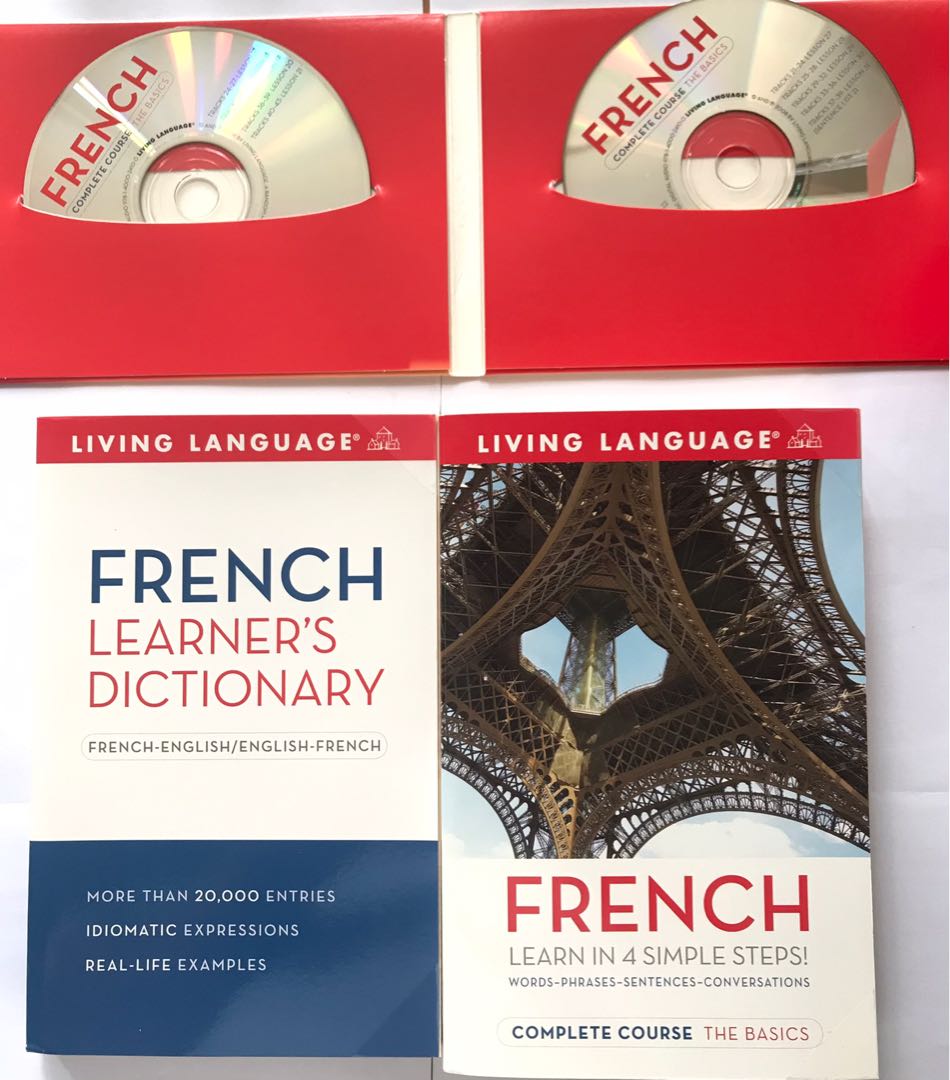 Living Language - French with 4 CDS in Boxset, 興趣及遊戲, 書本 & 文具, 書本及雜誌 ...