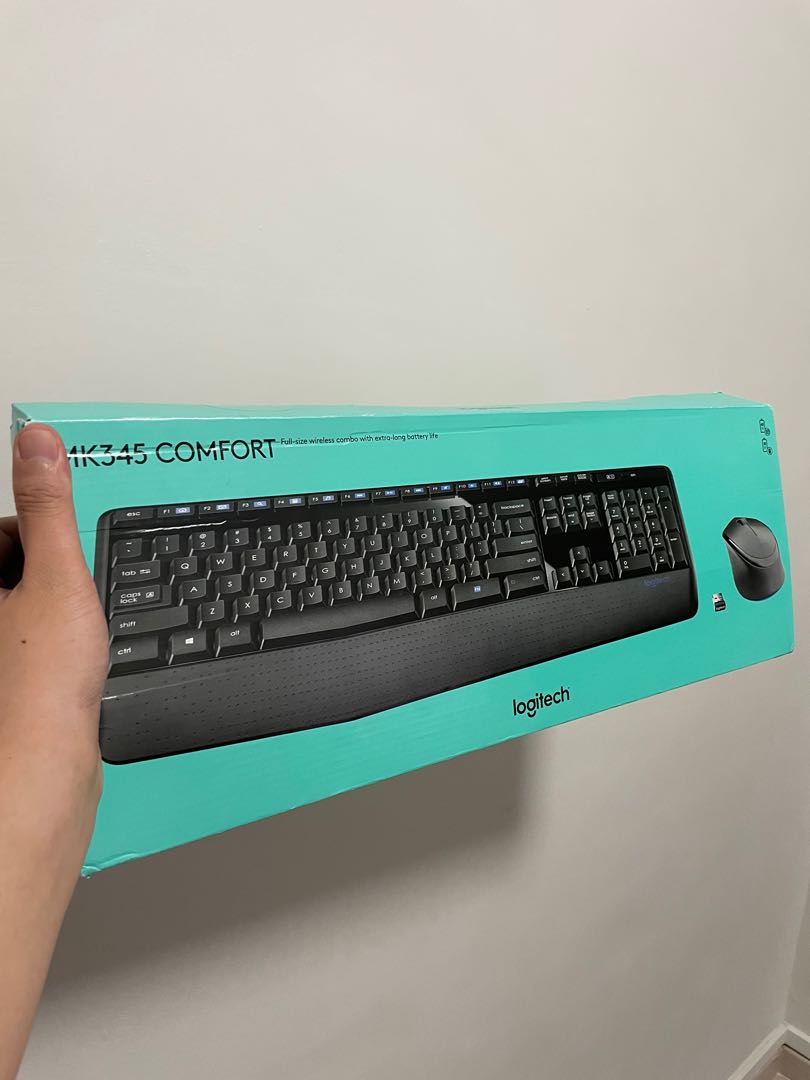Logitech MK345 Keyboard and mouse combo, Computers & Tech, Parts ...