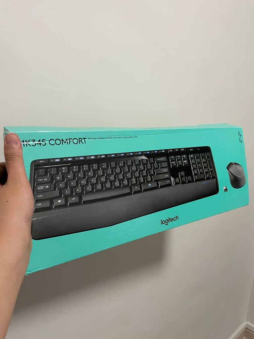 Logitech MK345 Keyboard and mouse combo, Computers & Tech, Parts ...