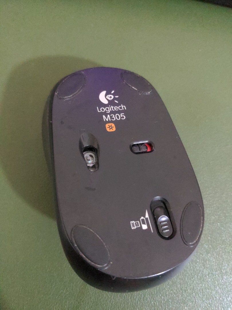 Logitech wireless mouse M305, Computers & Tech, Parts & Accessories ...