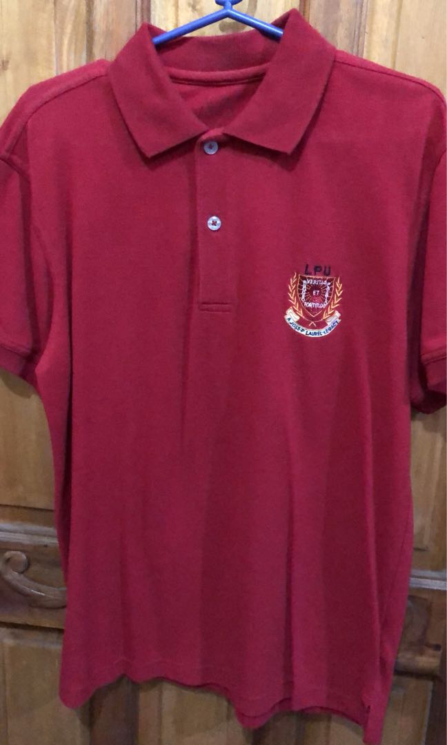 LPU RED Shirt (male), Men's Fashion, Tops & Sets, Tshirts & Polo Shirts ...