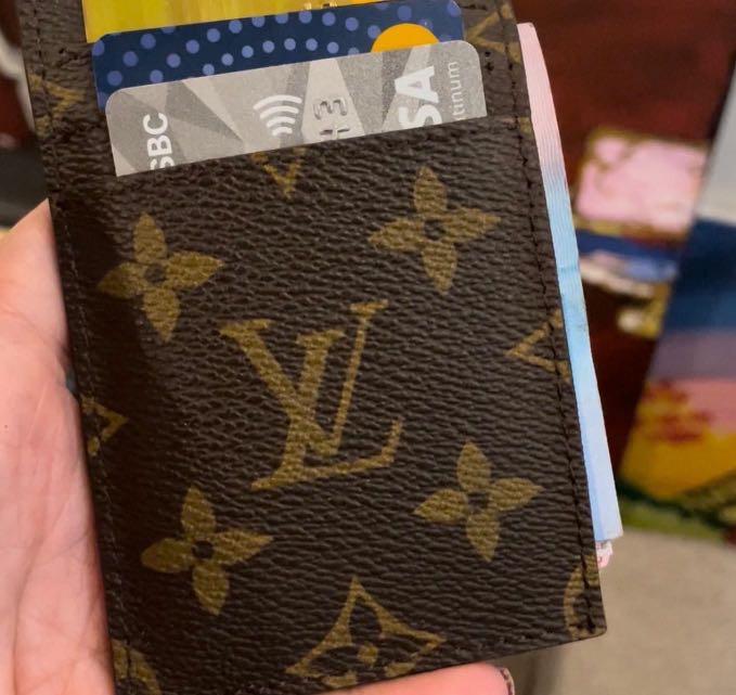 LV Mono Card Wallet, Women's Fashion, Bags & Wallets, Wallets & Card holders on Carousell